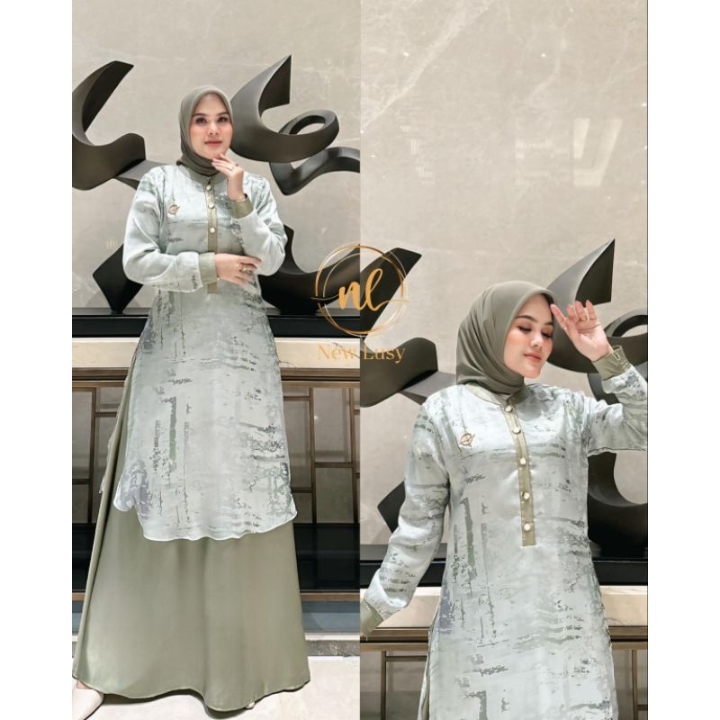 Jual Lavea Dress vol 3 by New Lusy / Gamis Melayu terbaru New Lusy ...