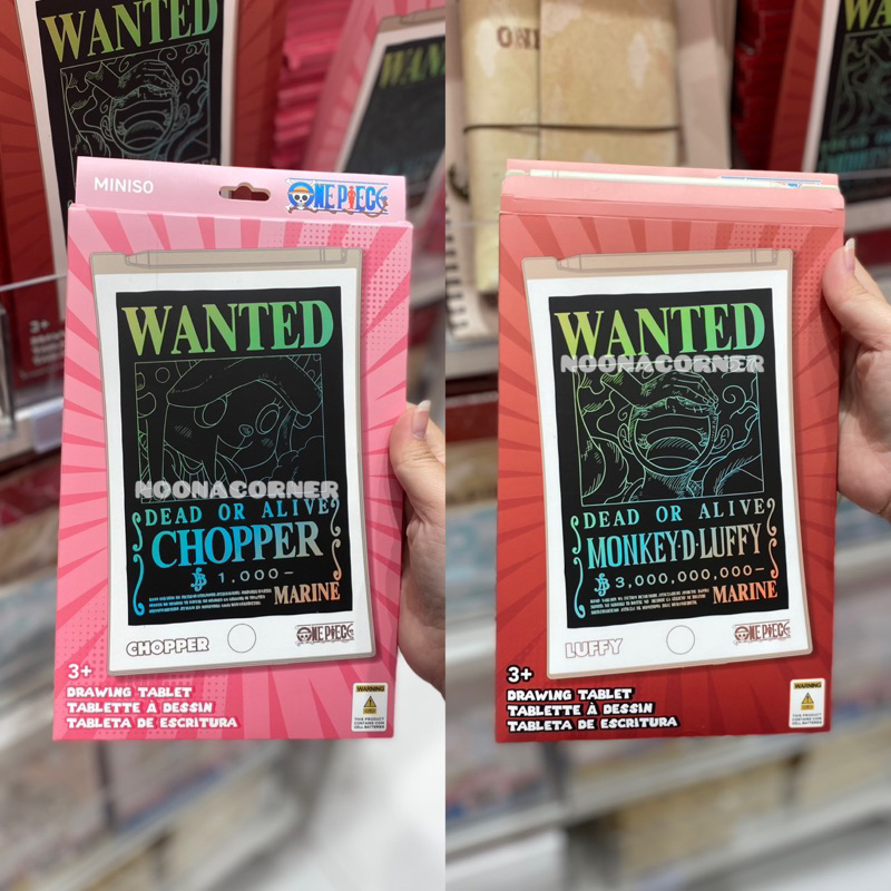 Jual Miniso x One Piece ‼️ Drawing Tablet One Piece Collections (Luffy ...