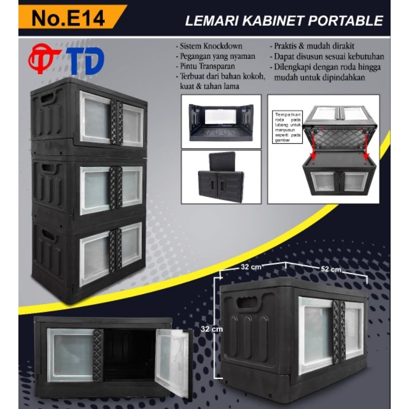 Jual Lemari Kabinet Portablel / Lemari Rakit Susun / Lemarii ...