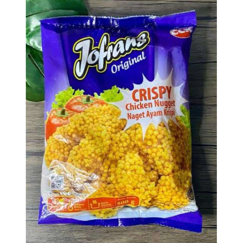 Jual Frozen Food Nugget Ayam Jofrans Crispy 500gr | Shopee Indonesia