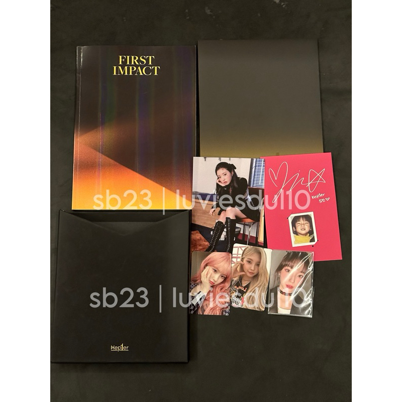 Jual Kep1er first impact album full set unsealed pc chaehyun daeyeon ...