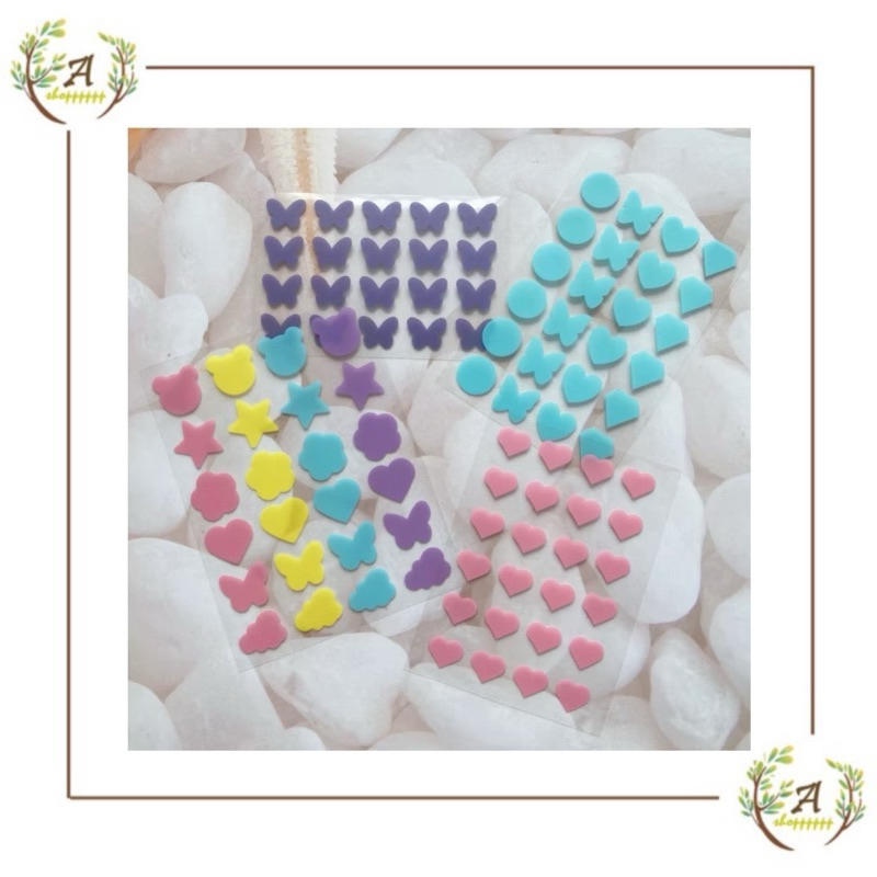 Jual acne patch stiker jerawat colorful hydrocolloid acne pimple patch ...