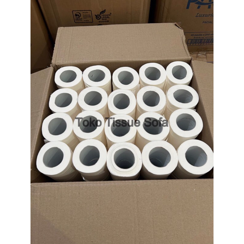 Jual Tissue Livi Smart Due Toilet Core Single Roll 2ply 205 s (1 KARTON ...