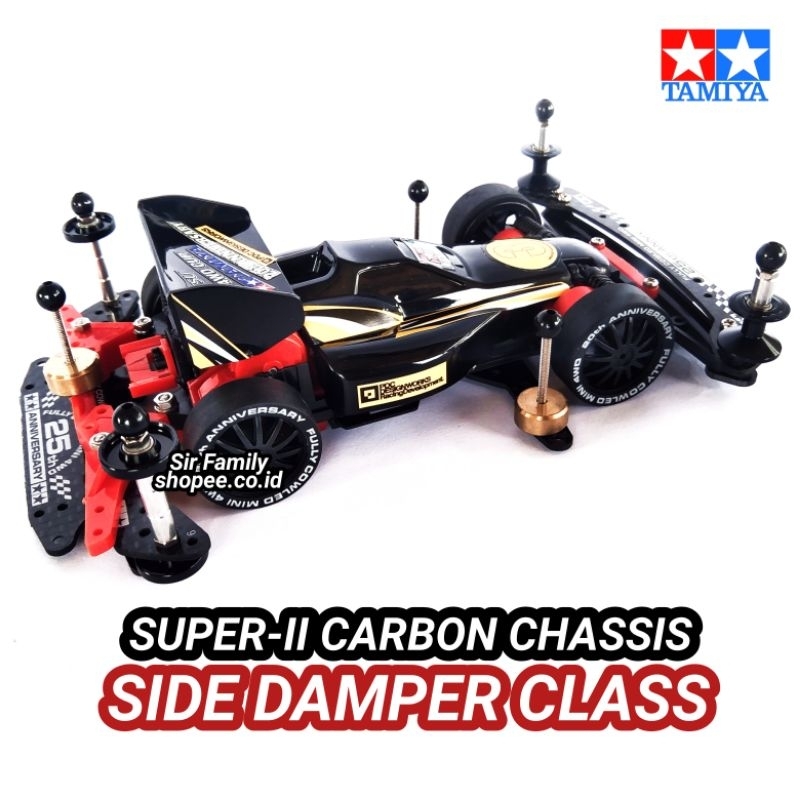 Jual Tamiya Super 2 Carbon Side Damper _ Original Tamiya Mini 4WD ...