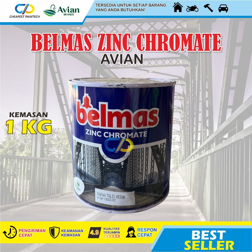 Jual Belmas Avian Cat Papan Tulis Warna Black 1 Kg ( LUAR P JAWA PAKAI ...