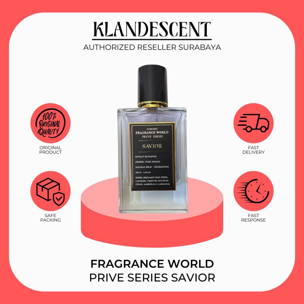 Jual Fragrance World | Prive Series Savior | Extrait de Parfum 70ML ...