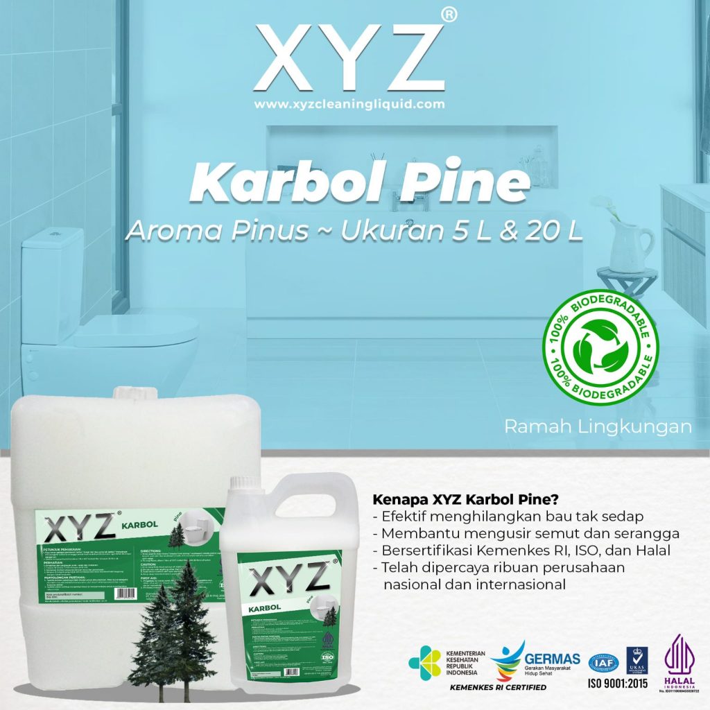 Jual XYZ Karbol 5 Liter 20 Liter | Shopee Indonesia