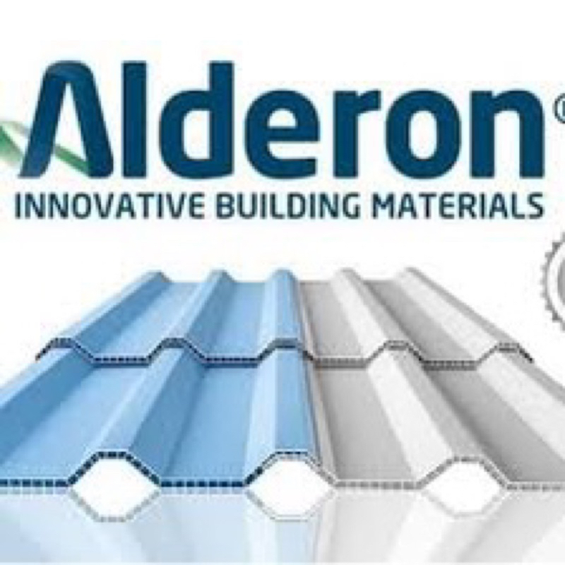 Jual ATAP UPVC ALDERON DOUBLE LAYER 830 PUTIH | Shopee Indonesia