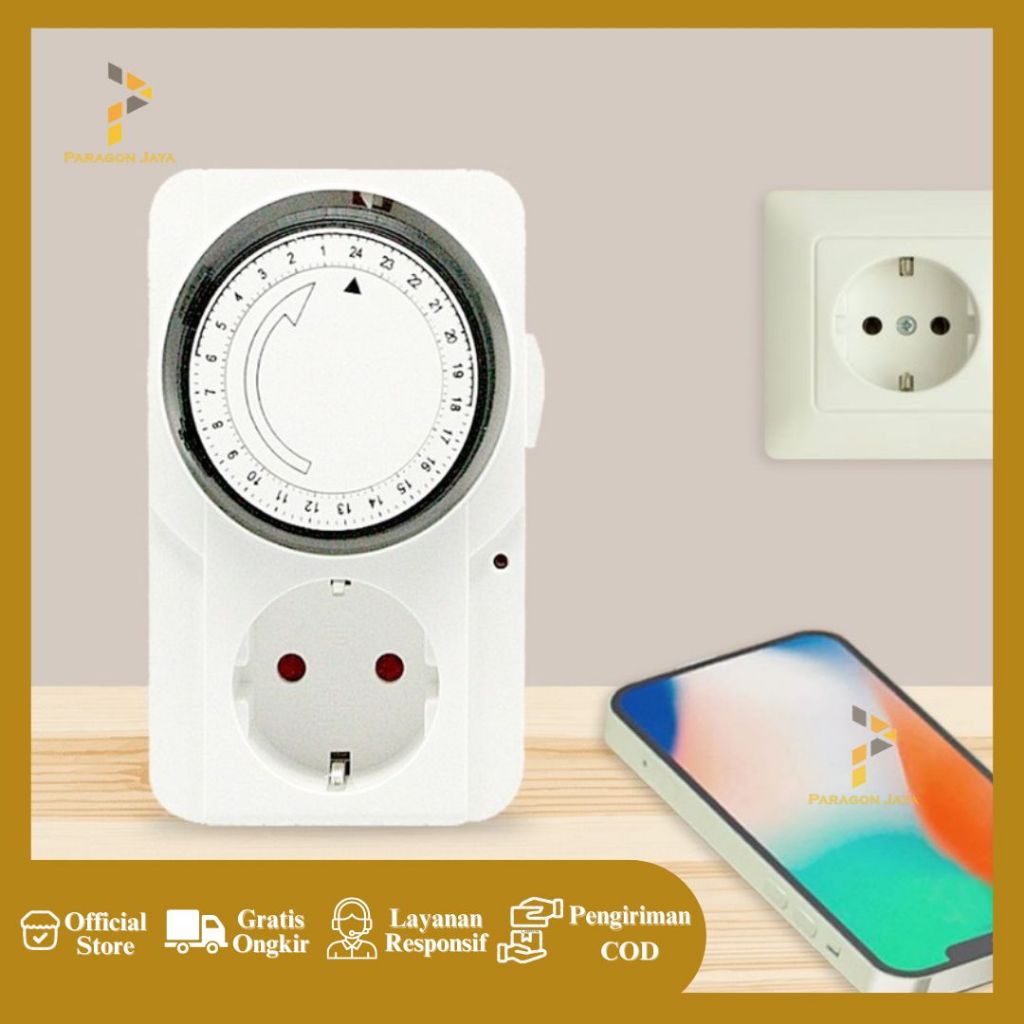 Jual stop kontak Timer / stop kontak Otomatis | Shopee Indonesia