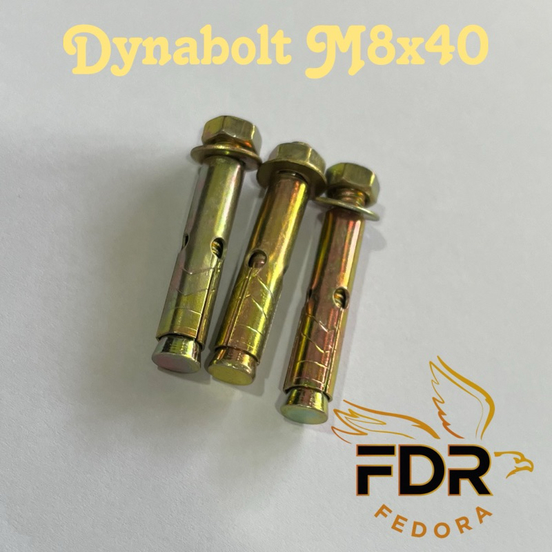 Jual Dynabolt kuning M8x40/dynabolt 8x40/Expansion Bolt M8x40 | Shopee ...