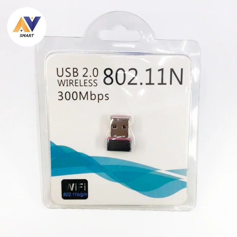 Jual USB Wifi Dongle Adapter Wireless Mini 802.11n for PC Laptop Komputer | Shopee Indonesia