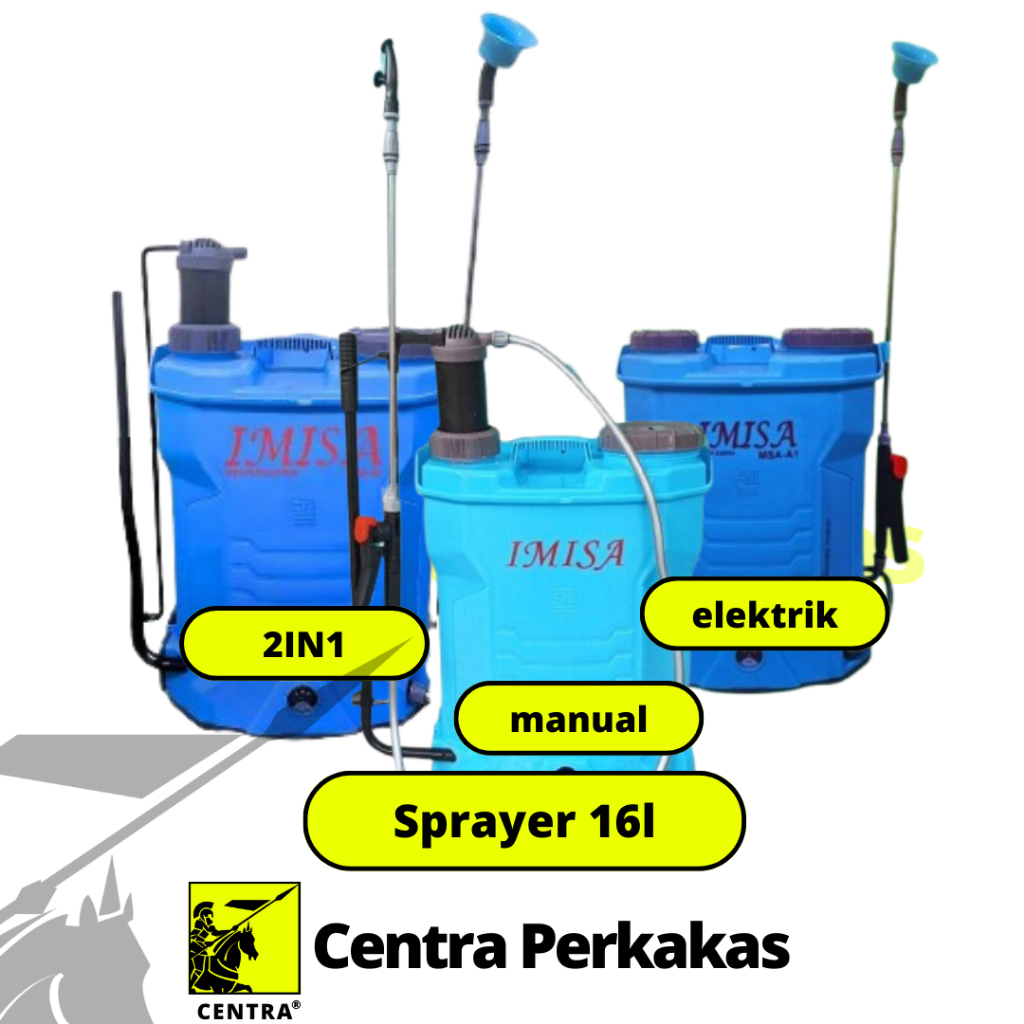 Jual IMISA Alat Penyemprot Hama Tanaman/Sprayer 16l (manual, electrik ...
