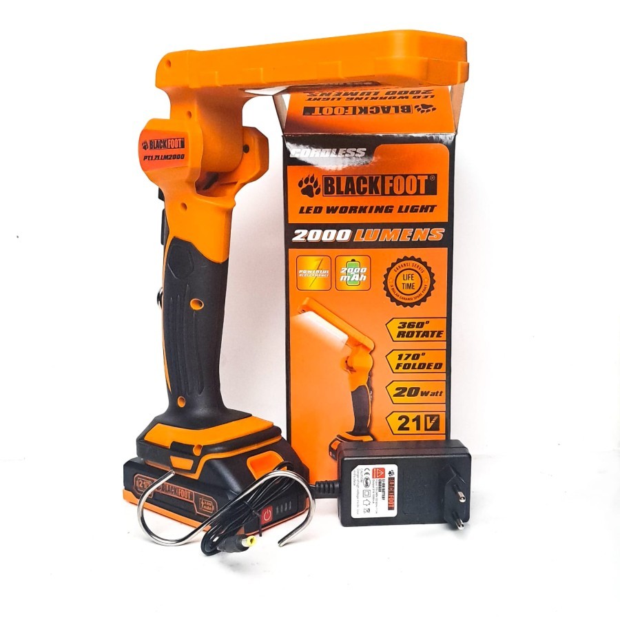 Jual BLACKFOOT Cordless Hand Held LED Area Worklight / Senter Lampu ...