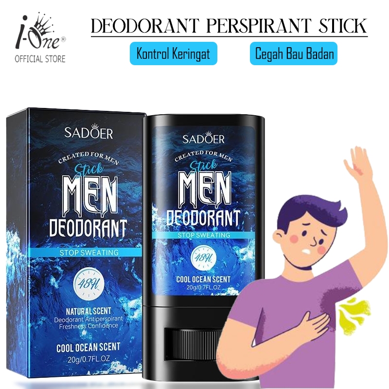 Jual IONE - Deodorant Stick Man Deodoran Aroma Alami Antiperspirant ...