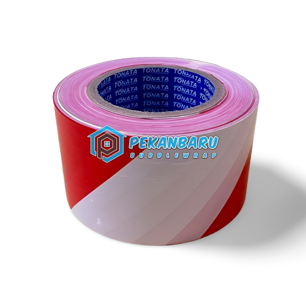 Jual Police Line Merah Putih / Garis Polisi 3 Inchi x 300 Meter ...