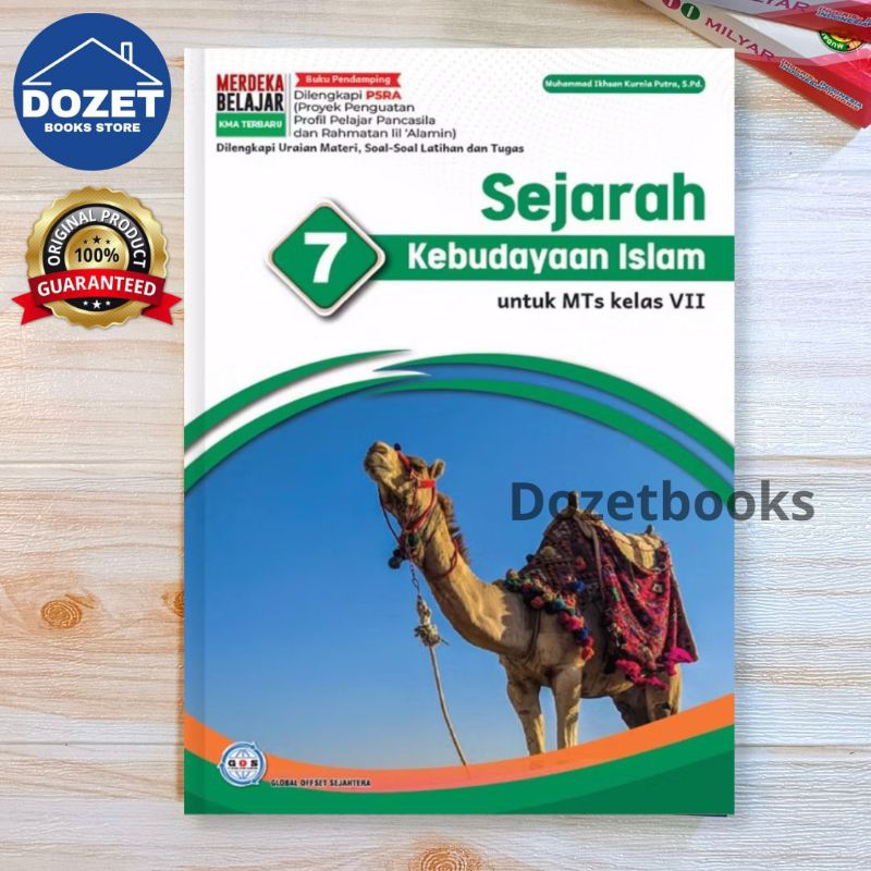 Jual Buku Paket SKI Sejarah Kebudayaan Islam Kelas 7 MTs Kurikulum Merdeka Untuk Siswa PT ...