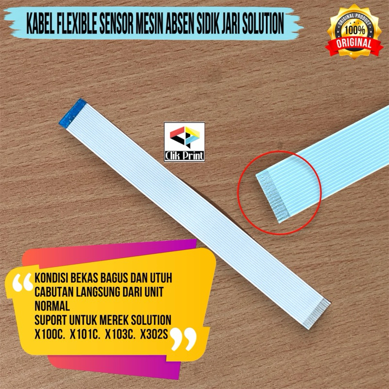 Jual Kabel Flexible Sensor Mesin Absen Sidik Jari Solution X100c X103 ...