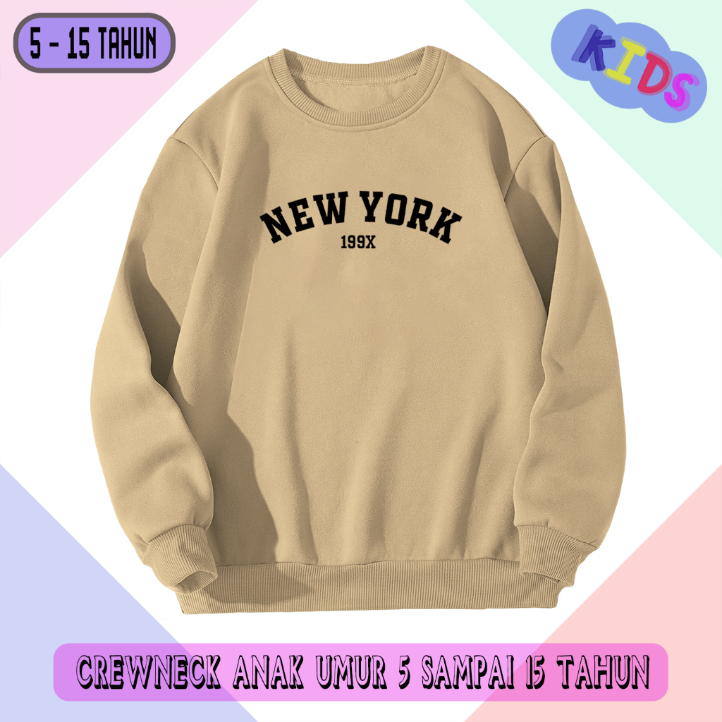 Jual dijaketan - Crewneck Anak Perempuan Umur 5 - 15 Tahun Sweater Anak ...