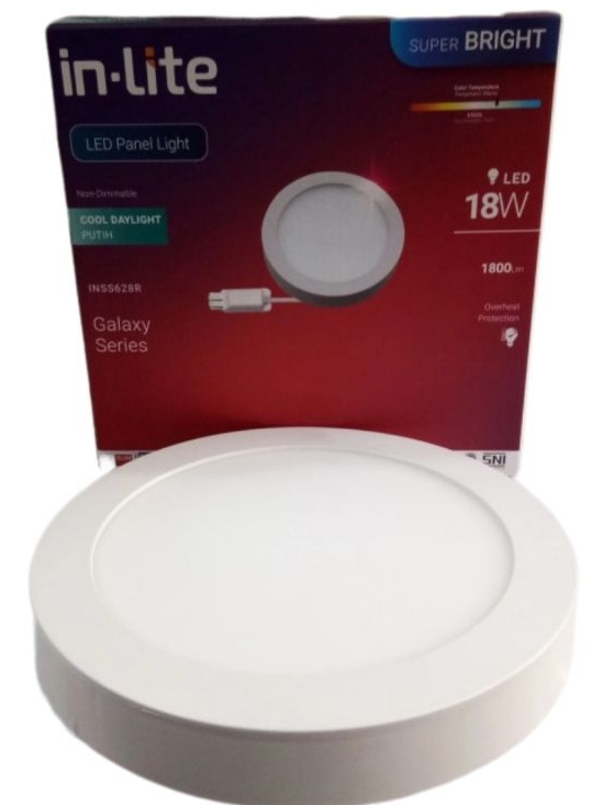 Jual INLITE LAMPU DOWNLIGHT LED PANEL LAMPU PLAFON BULAT SEGI ...