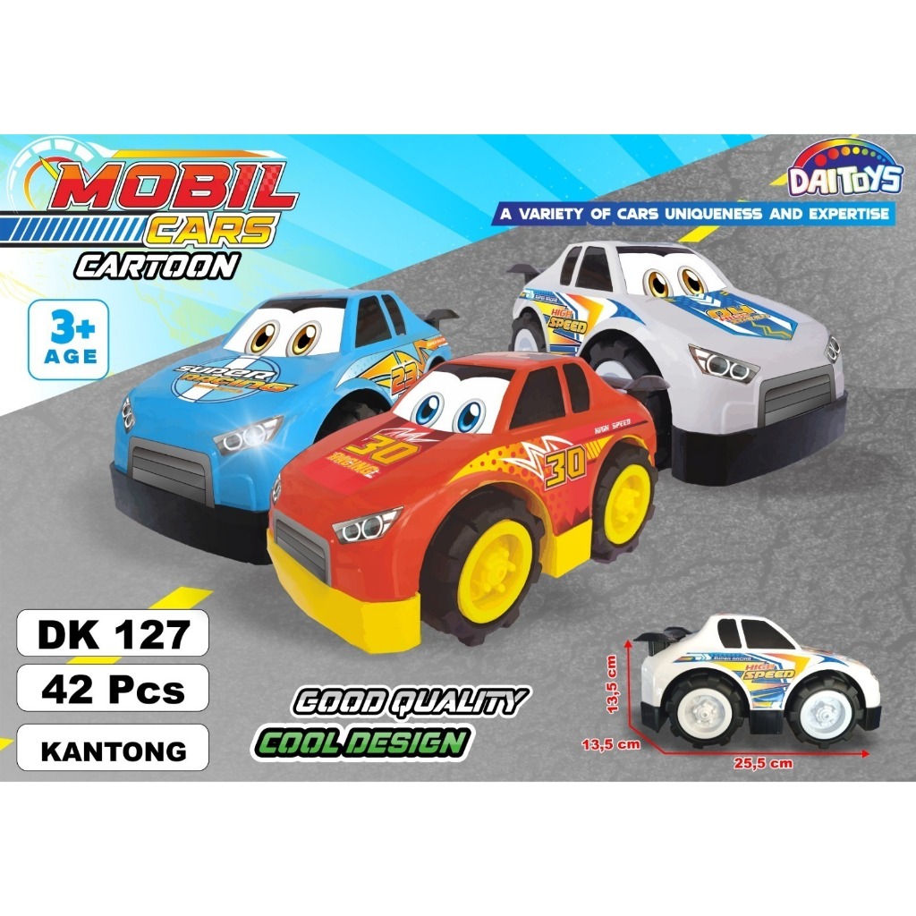 Jual Mainan MOBIL CARS CARTOON Mainan Mobel Anak Dengan Berbagai Model ...