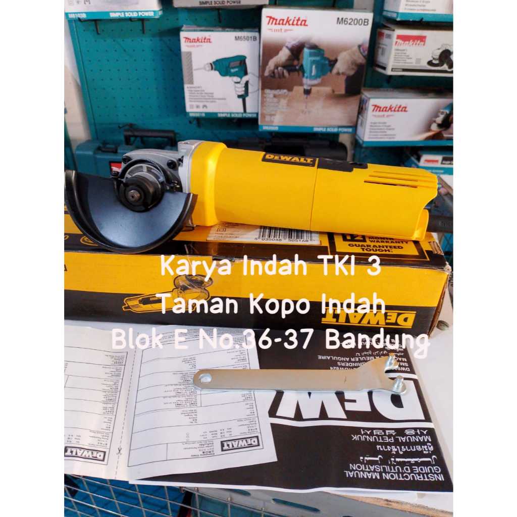 Jual DeWalt DW810 Mesin Gerinda Gurinda Tangan Selep 4 Inch Slepan ...