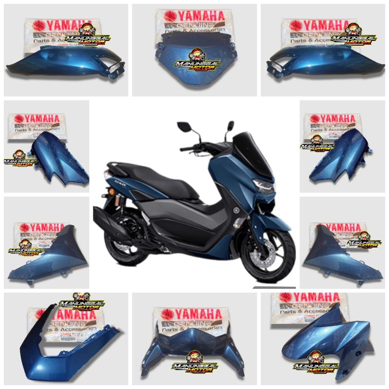 Jual Body Bodi Halus Satuan Yamaha All New Nmax N-max 155 Biru Glossy ...