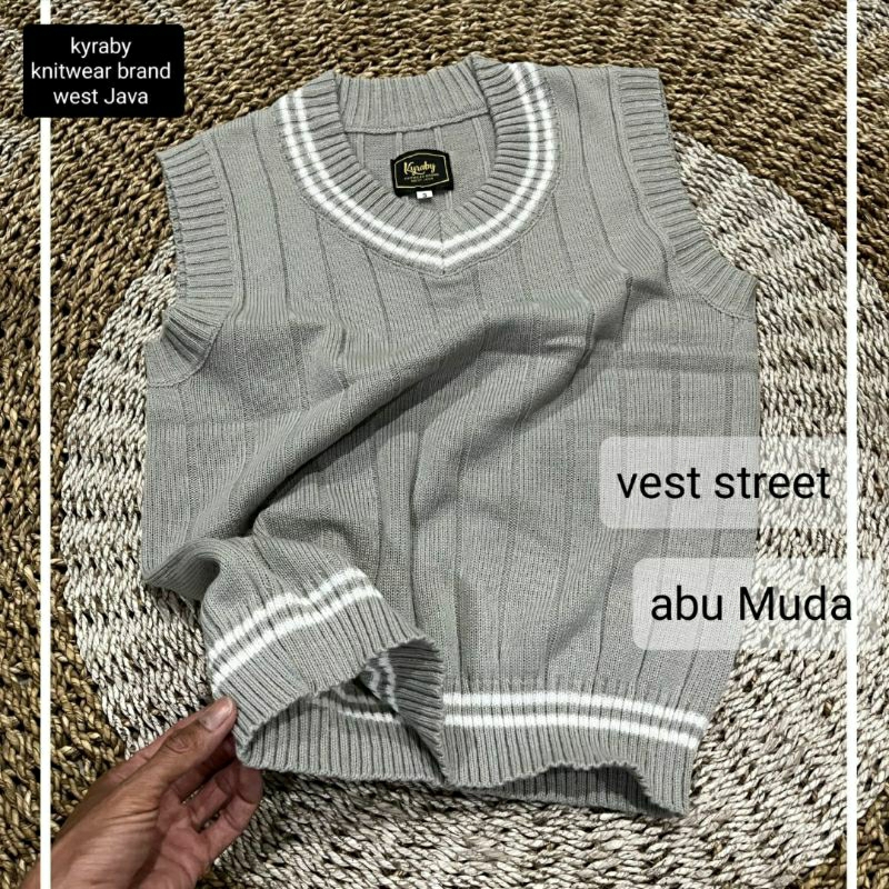 Jual VEST /ROMPI ABU MUDA | Shopee Indonesia