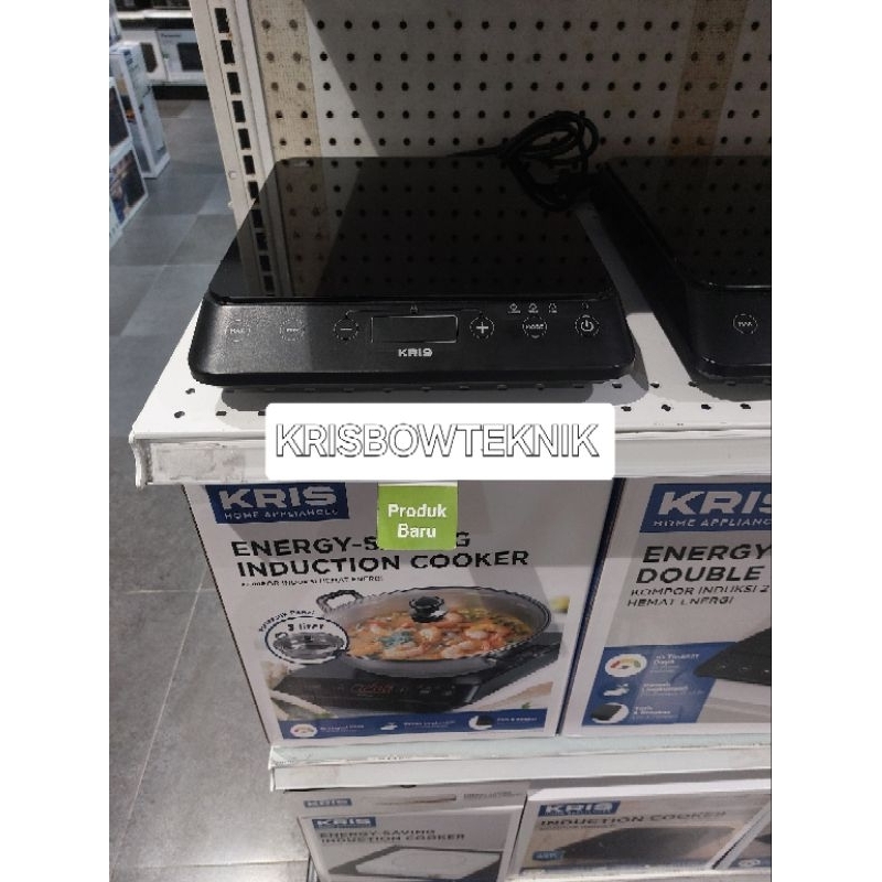 Jual kris kompor listrik touch screen hitam set panci stainless ...