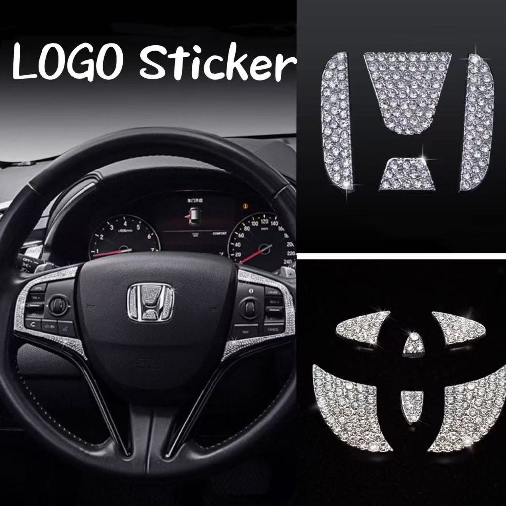 Jual Logo Stir Mobil Bling Stiker Emblem Logo Stir Mobil Car Steering ...