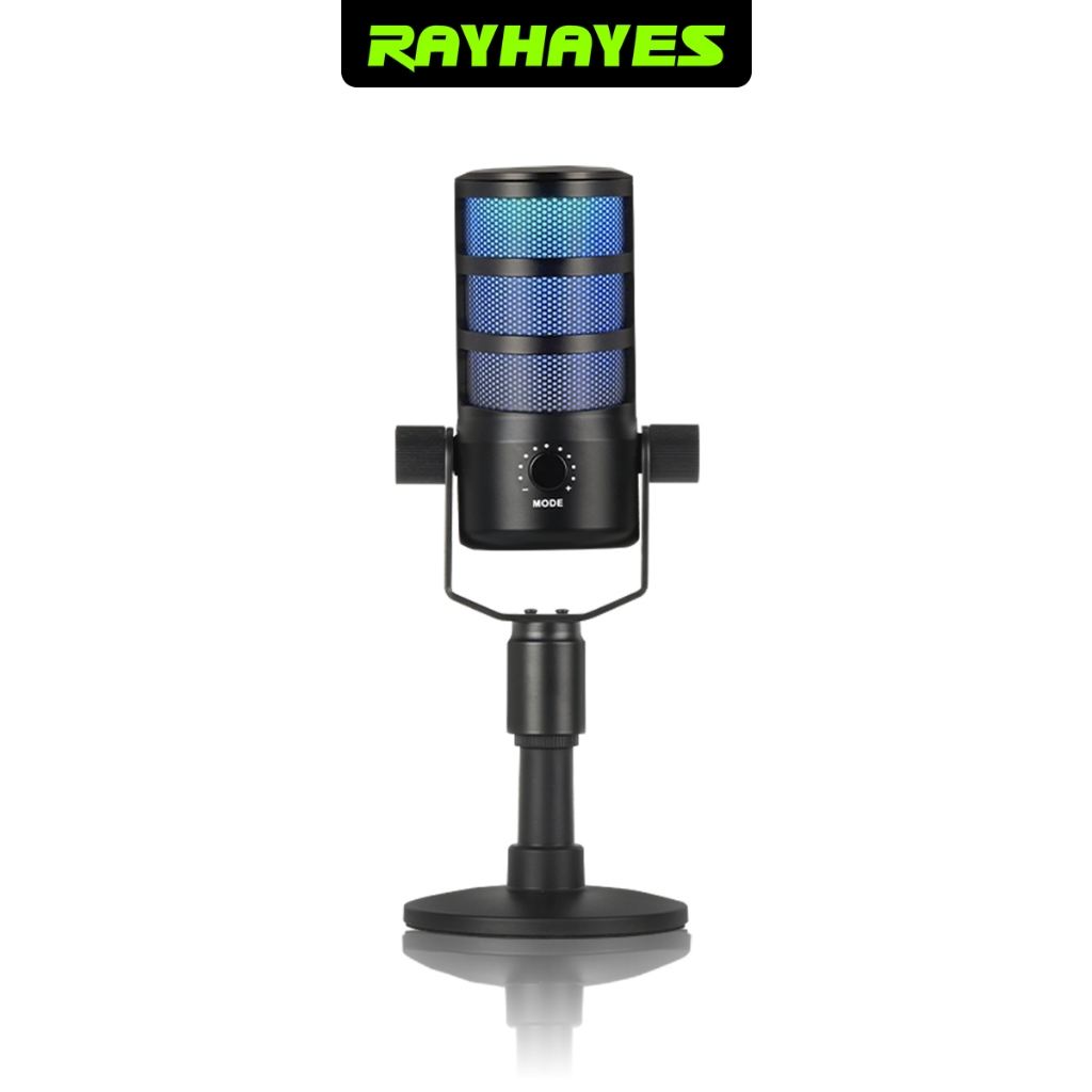 Jual RAYHAYES Mikropon Kondensor Microphone Live Mic Rekaman Streaming ...