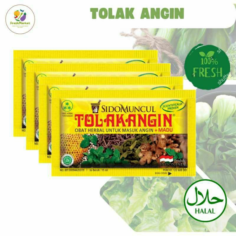 Jual TOLAK ANGIN CAIR KEMASAN SACHET 15 Ml | Shopee Indonesia