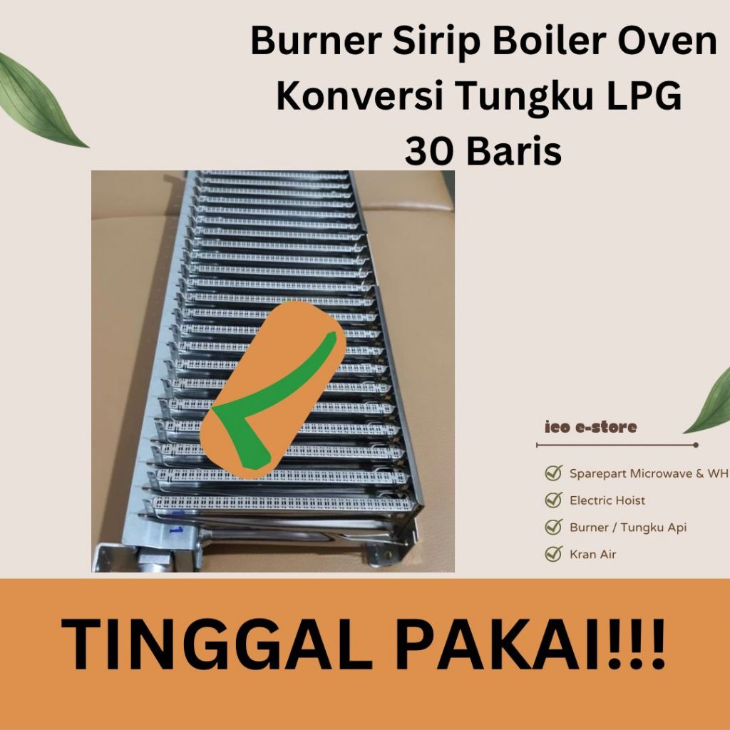 Jual Burner Tungku Api Boiler Oven Roasting Steamer 30 baris | Shopee ...