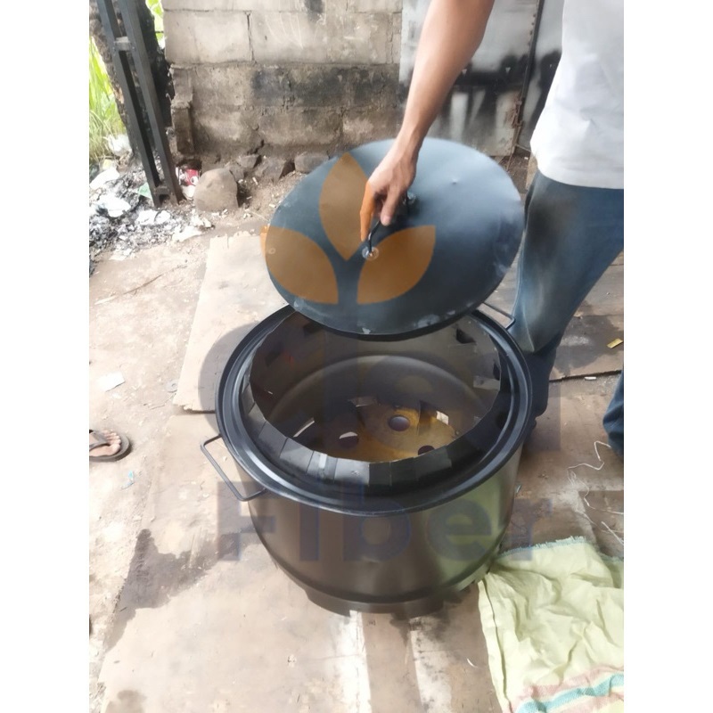 Jual CF DRUM Tong drum pembakar sampah 100 liter, minim asap | Alat ...