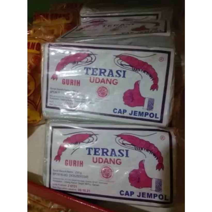 Jual TERASI UDANG cap jempol@250 gram | Shopee Indonesia