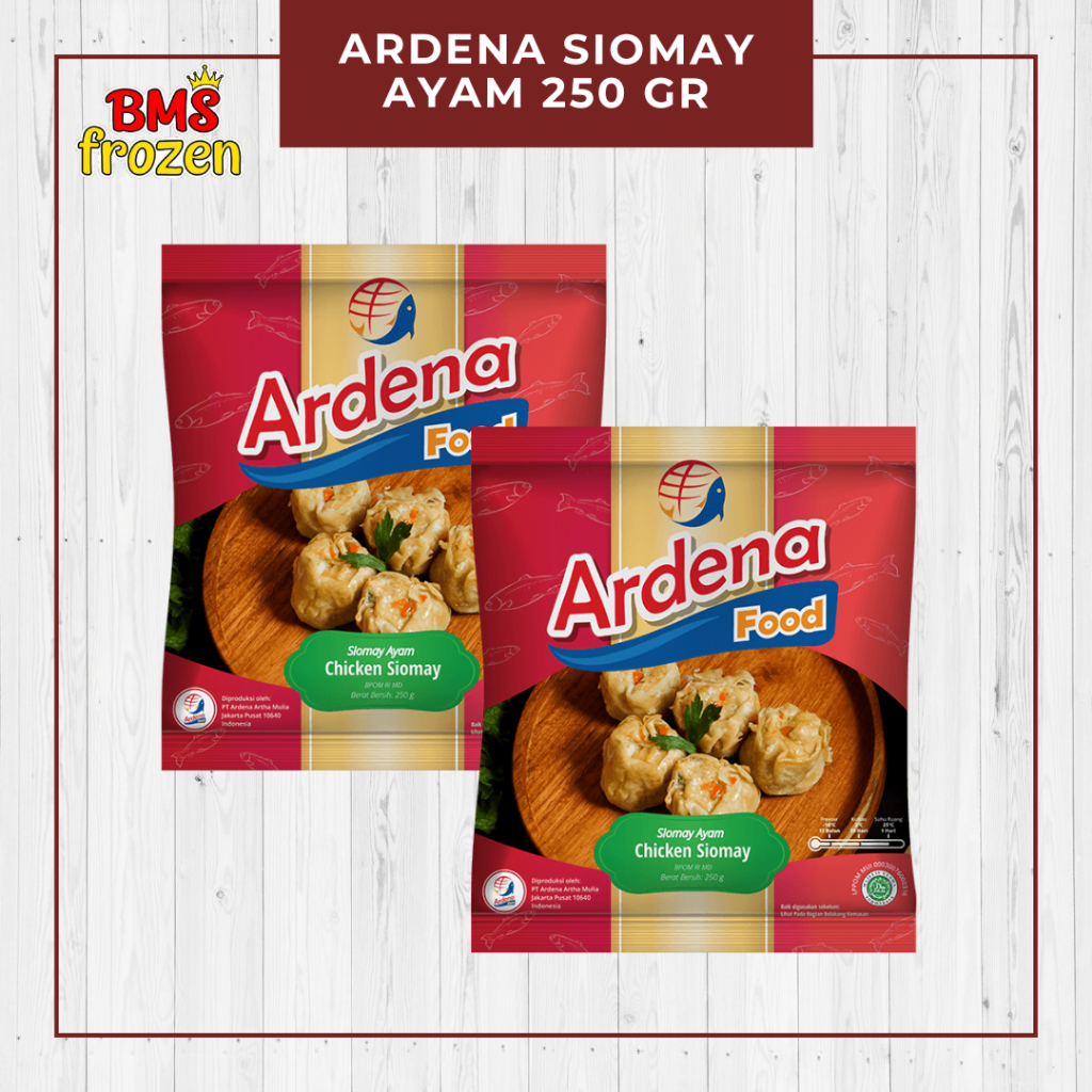 Jual BMS Frozen Mart | Ardena Siomay Ayam 250 gr | Shopee Indonesia