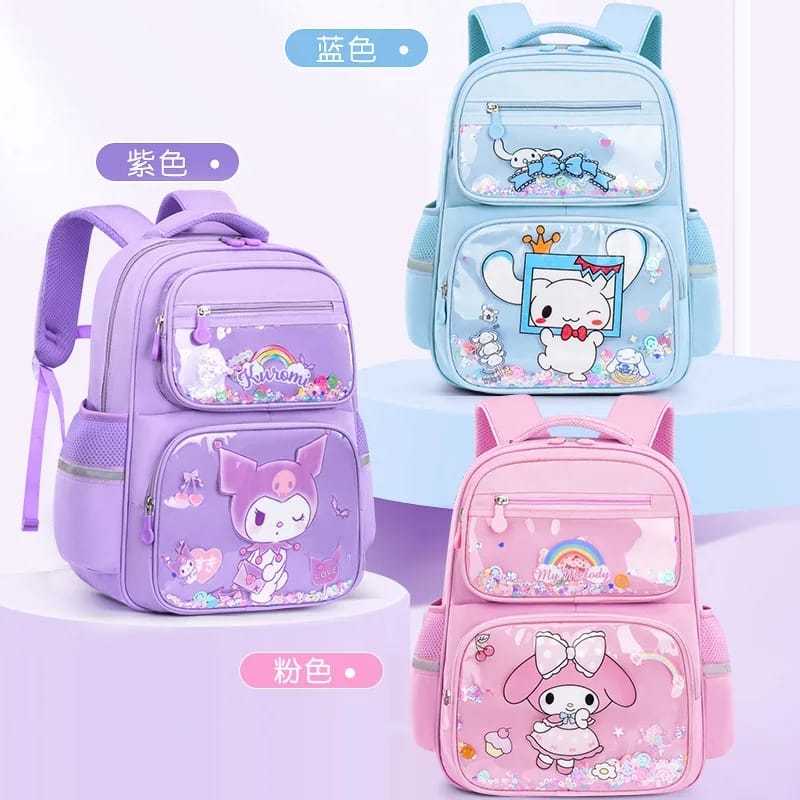 Jual TAS RANSEL ANAK SEKOLAH NEW KUROMI MOTIF TERBARU ANAK PEREMPUAN TK/SD/SMP/SMA | Shopee ...