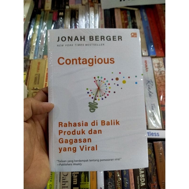 Jual buku contagious rahasia di balik produk dan gagasan yang viral by jonah berger original ...