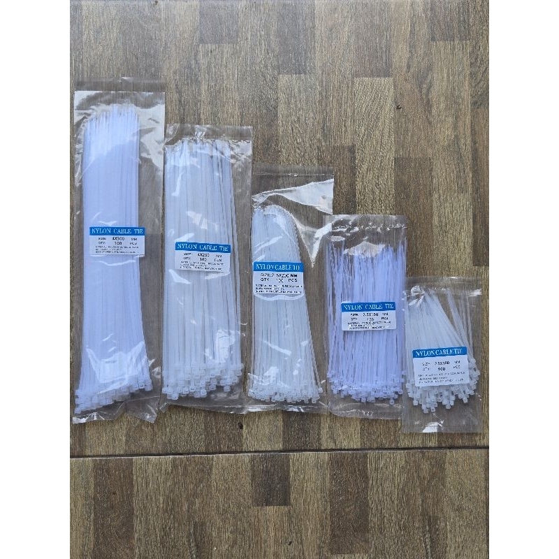 Jual Kabel Ties Nylon Cable Tie isi 100 pcs Ukuran 30 25 20 15 10 ...