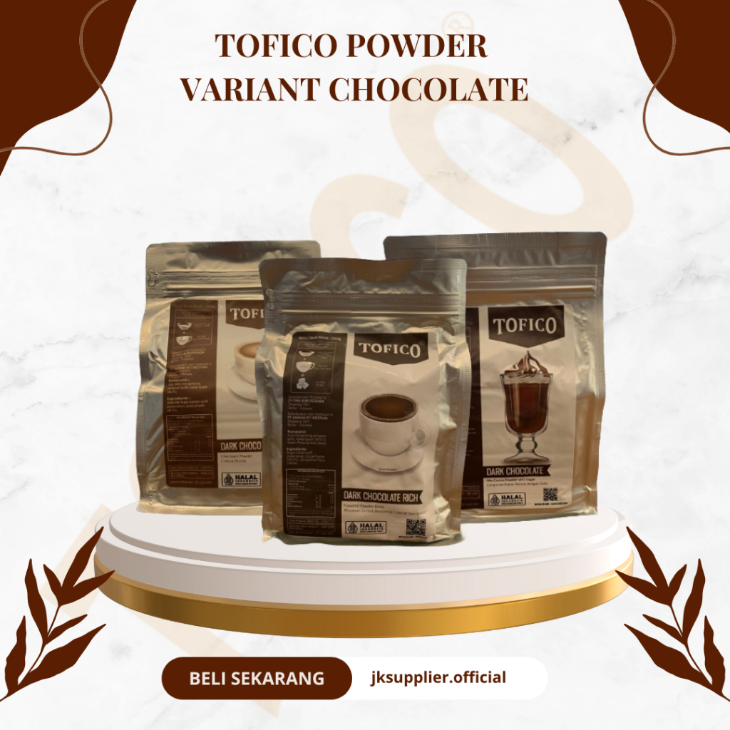 Jual Tofico Powder Variant Chocolate 1KG | Shopee Indonesia