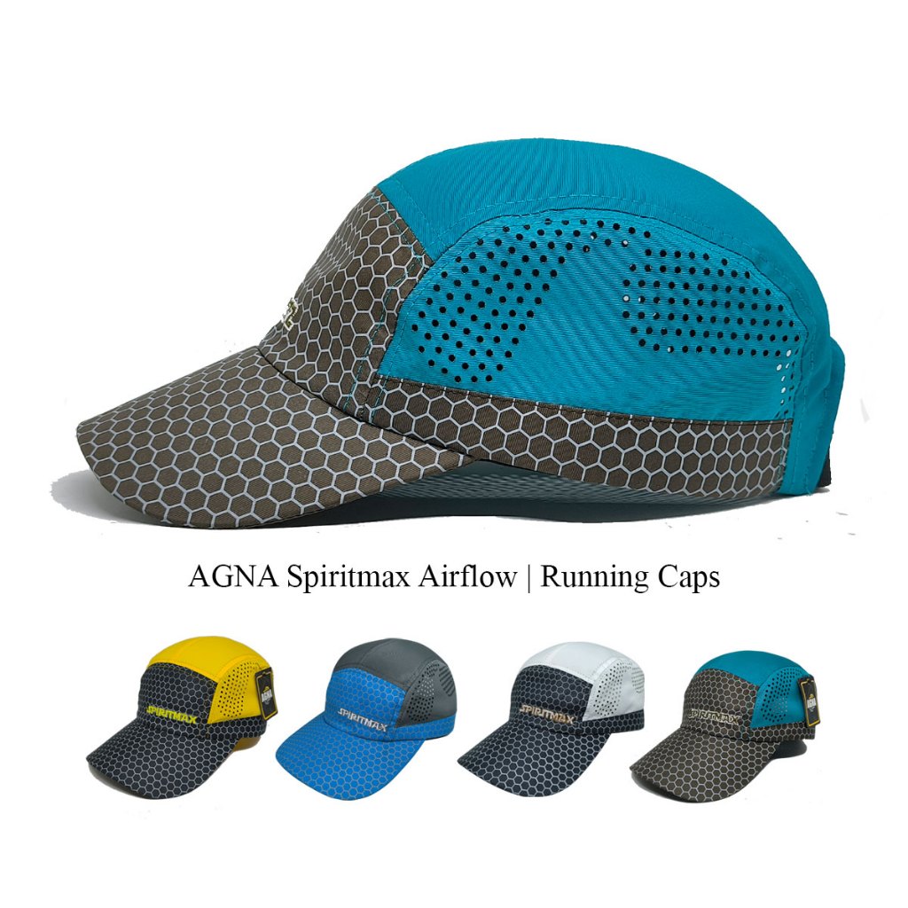 Jual Topi Running Topi Olahraga Agna Spirit Max Airflow Topi Pria Keren ...