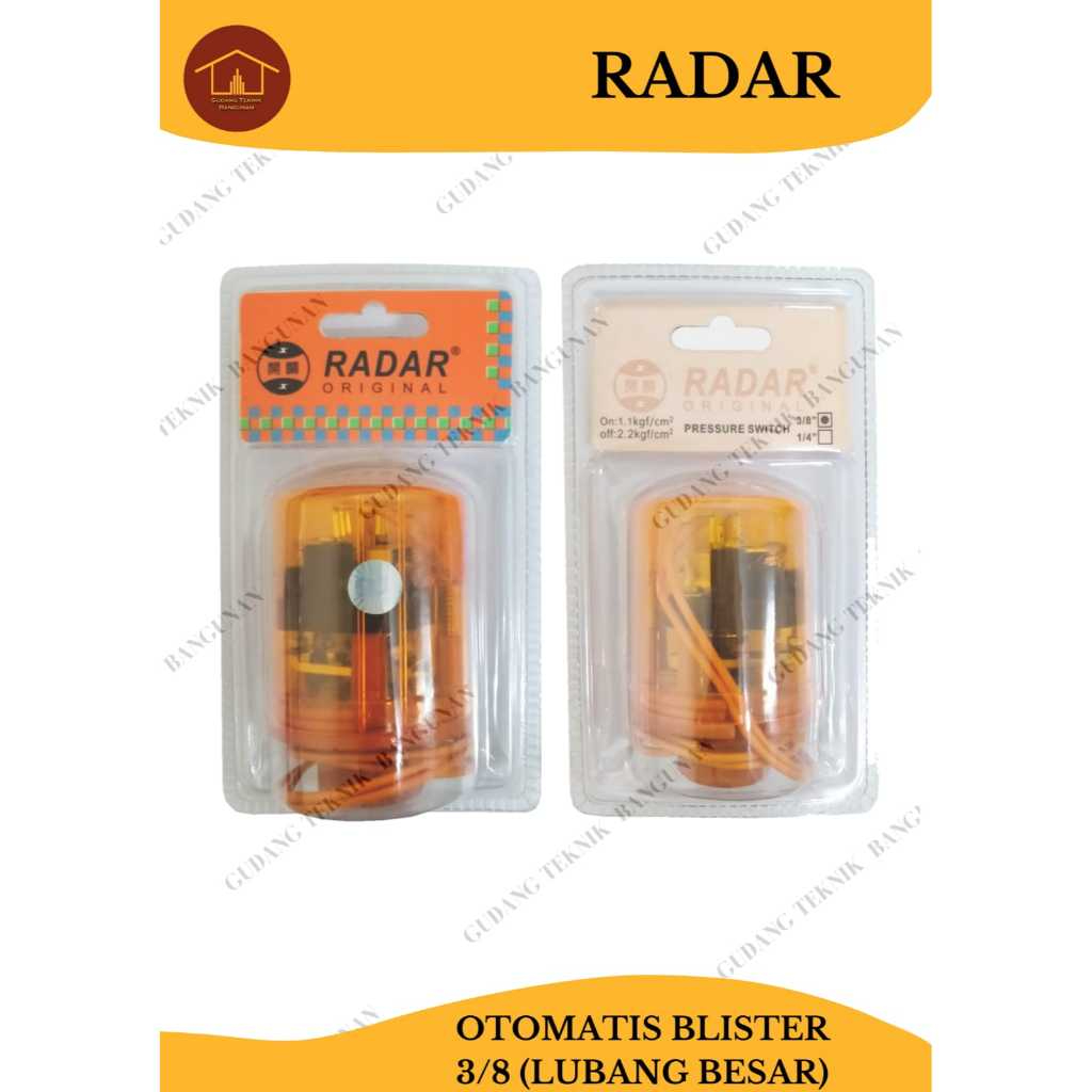 Jual Otomatis Radar Orange Transparan 3/8" Blister/ Otomatis Pompa Air ...