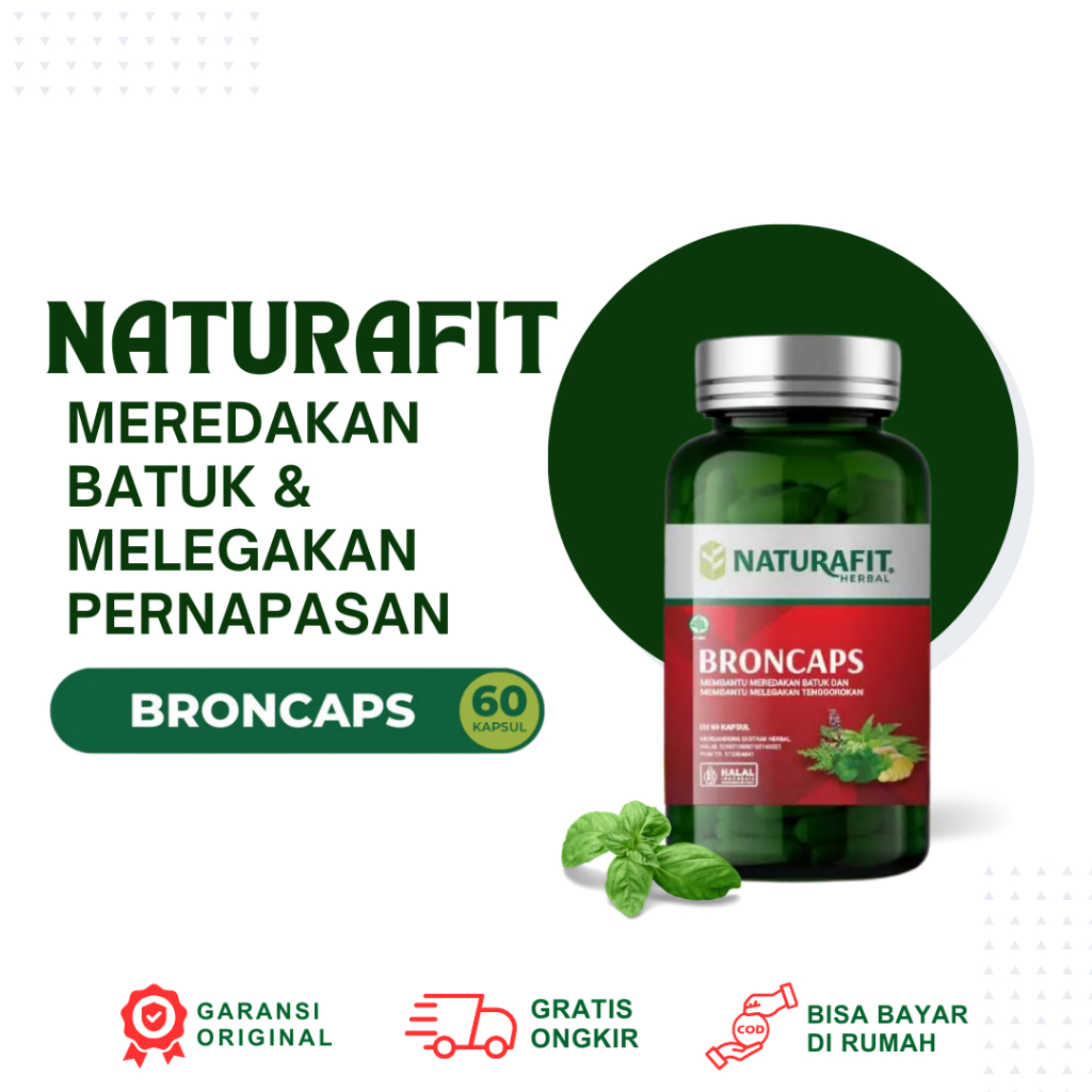 Jual Broncaps - Obat Untuk Meredakan Batuk, Melegakan Tenggorokan ...
