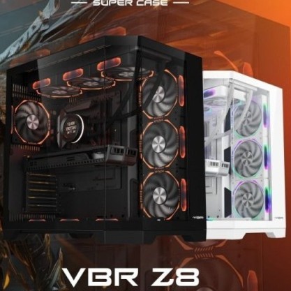 Jual CASE VBR Z-8 Modern Aesthetic Dual Chamber design - ATX - USB Type ...