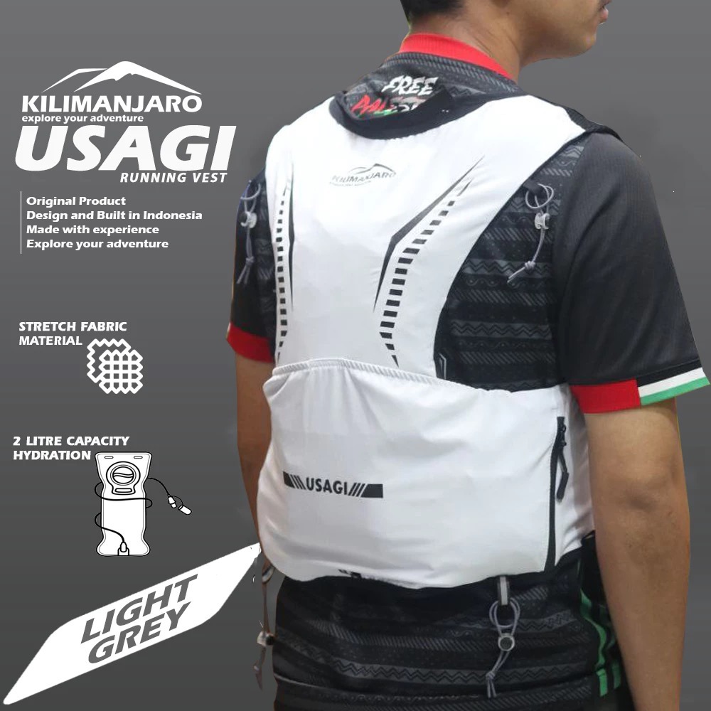 Jual Hydropack Usagi 10L Original Kilimanjaro Vest Running | Vest ...