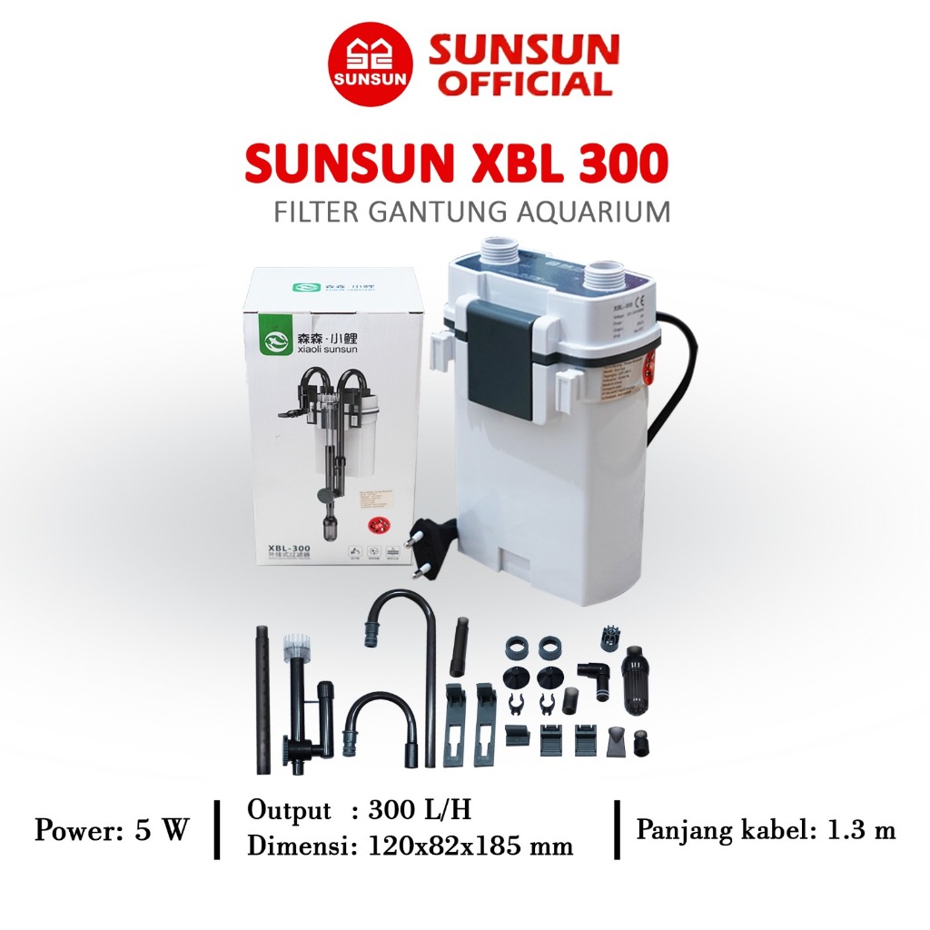 Jual ( HANG ON FILTER ) SUNSUN XBL 300/400/500/600 FILTER GANTUNG AQUARIUM | Shopee Indonesia