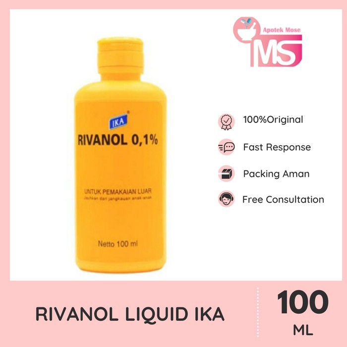 Jual RIVANOL LIQUID IKA 100 ML | Shopee Indonesia