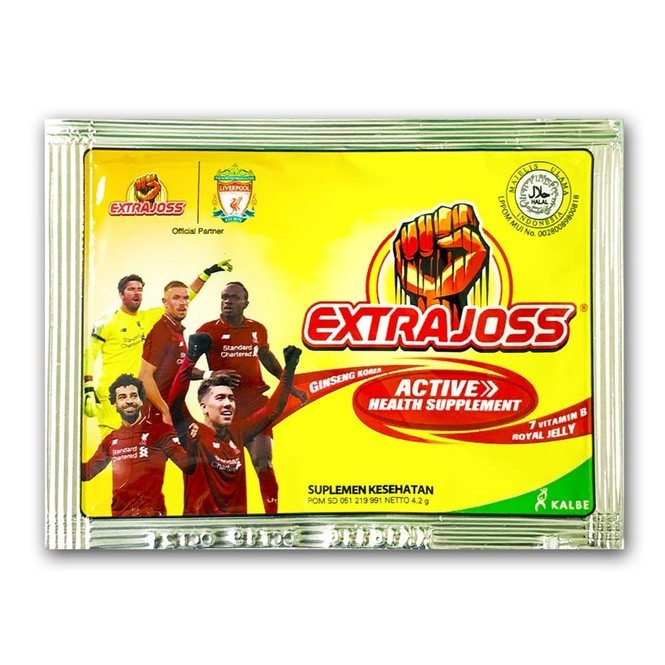Jual EXTRA JOSS ACTIVE 1 BOX ISI 12 SACHET / EXTRAJOSS | Shopee Indonesia