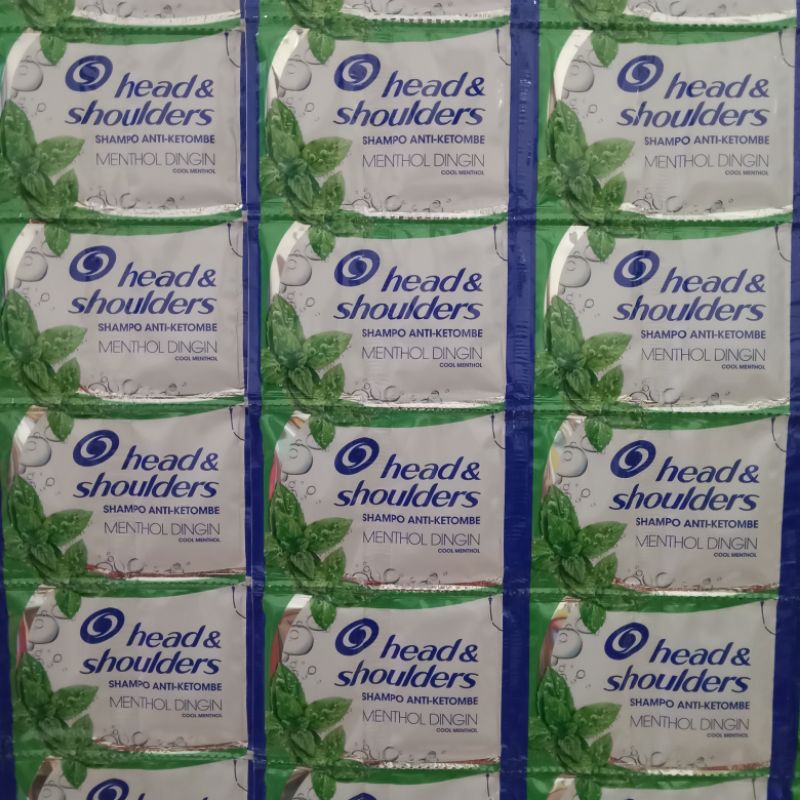 Jual 36 SACHET HEAD&SHOULDERS 1000 MENTHOL DINGIN TWIN PACK (SHAMPO ...