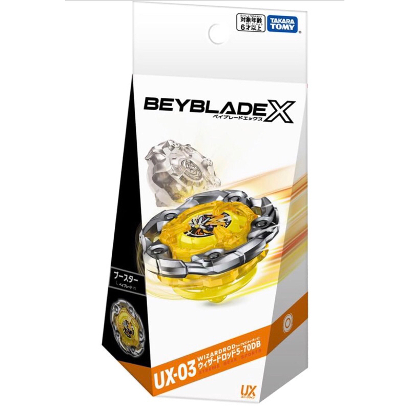 Jual TAKARA TOMY Beyblade X Beyblade X UX-03 Booster Wizard Rod 5-70DB ...