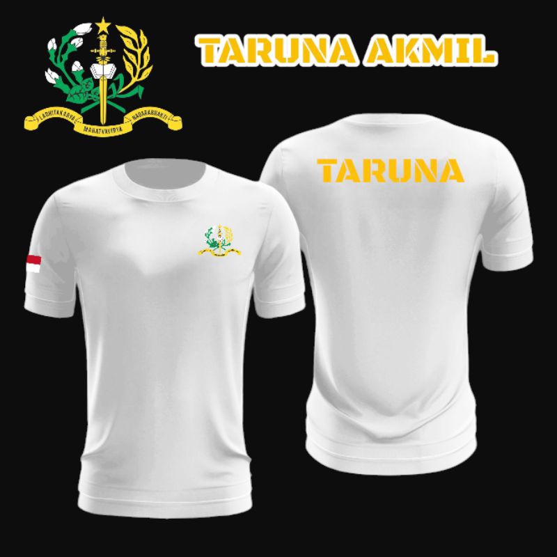 Jual kaos Jersey Olahraga TARUNA/ baju kaos taruna Akmil / taruna Akpol / taruna AU / taruna AAL ...